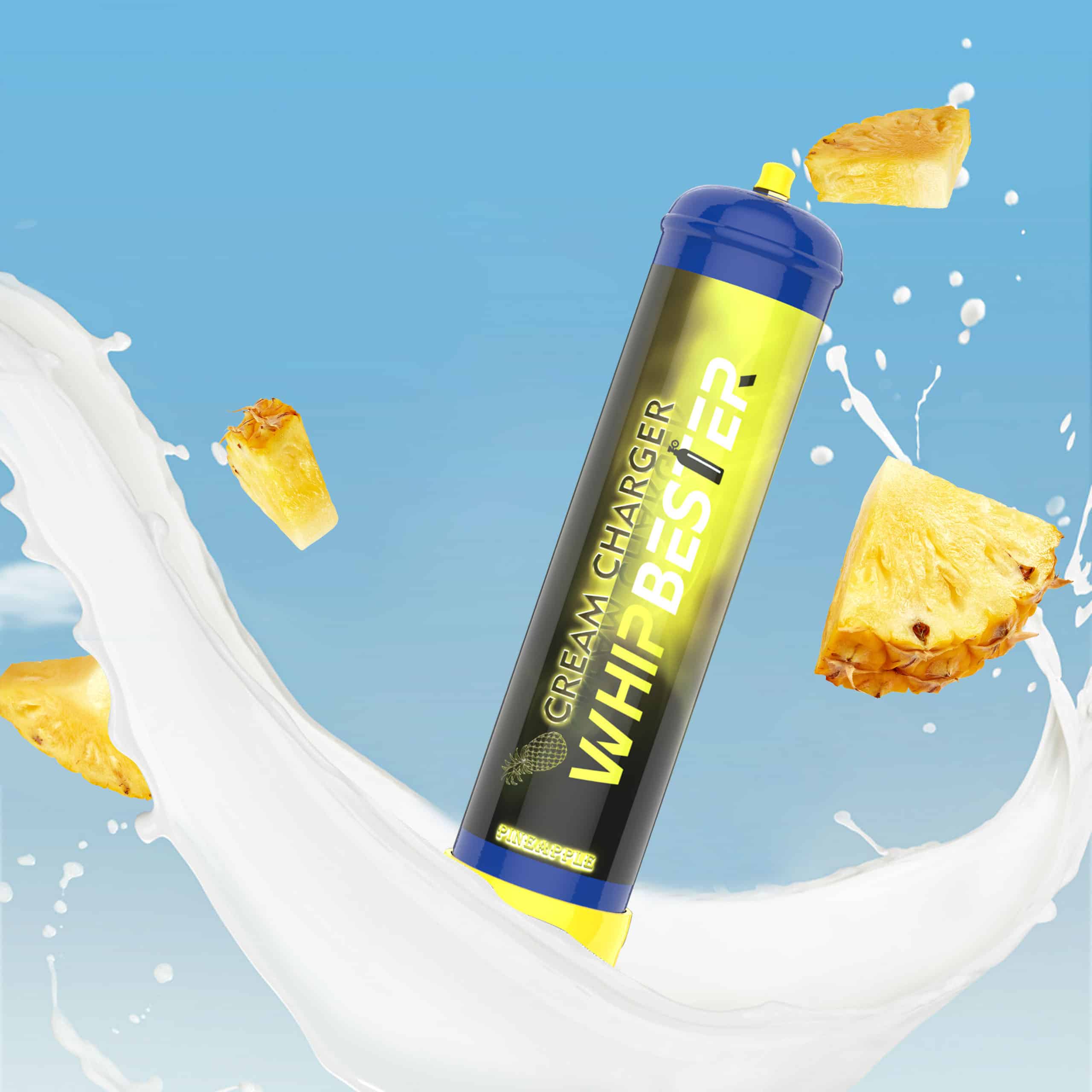 Whipbester 640G Pineapple N2O Tanks Whipped Cream Chargers - Whipbester ...